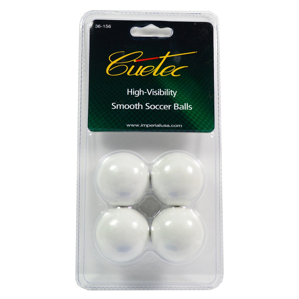 Cuetec Foosball Smooth Soccer Balls (4 Pack)